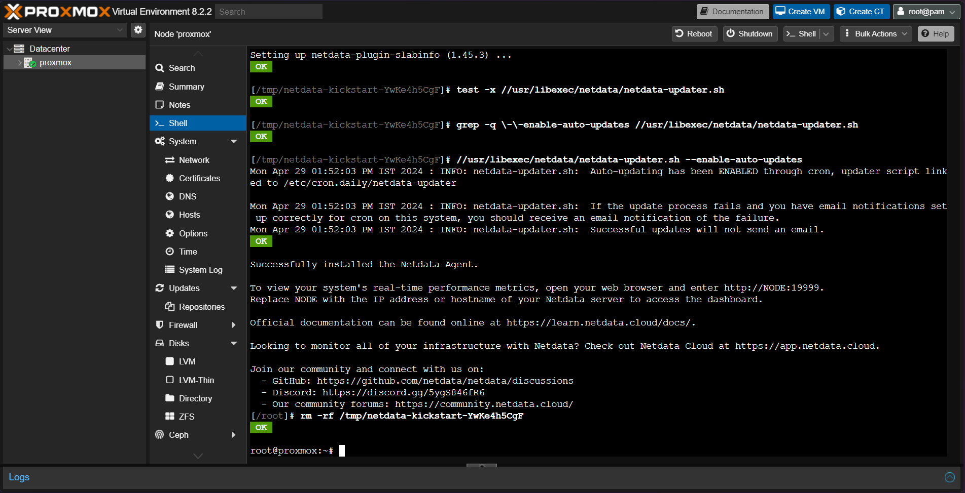 install-netdata-5 - addROM
