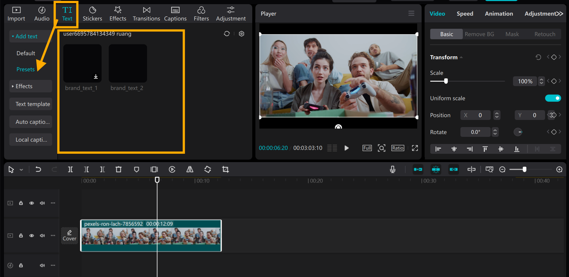 Explore Animated Title Presets in CapCut PC for Cinematic Text Effects - addROM